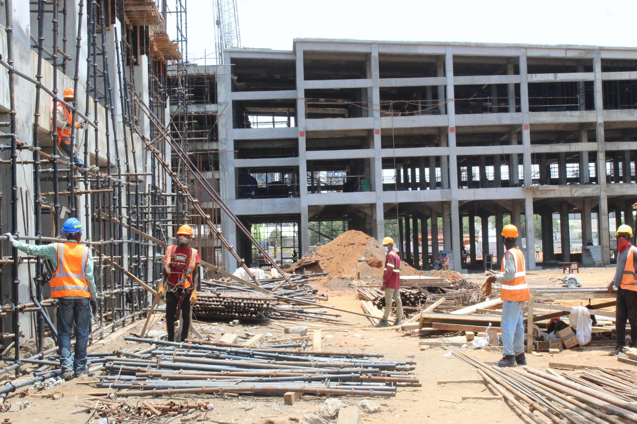 Une nouvelle cimenterie en construction au Togo. - Ministère du ...